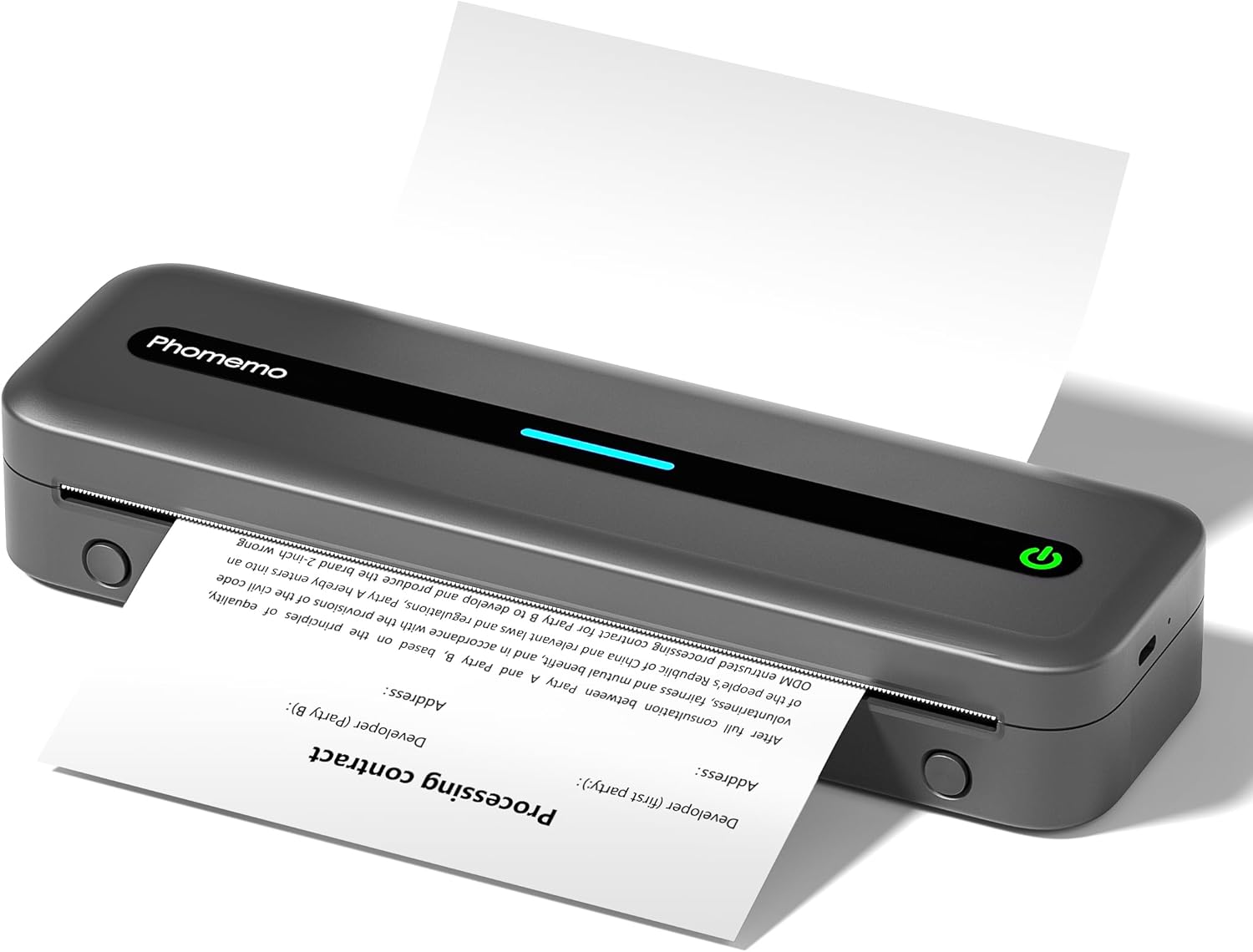 Amazon.com: Phomemo M832 Printer with 2 Rolls 8.5'' x 11'' Thermal ...