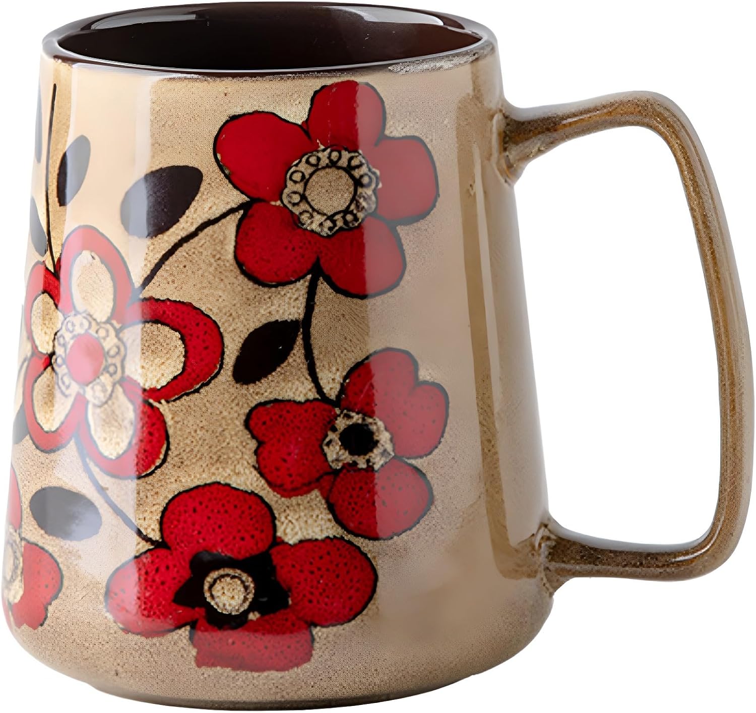 Amazon.com | DRNKNSTX 24oz/710ml Large Ceramic Coffee Mug with Handle ...