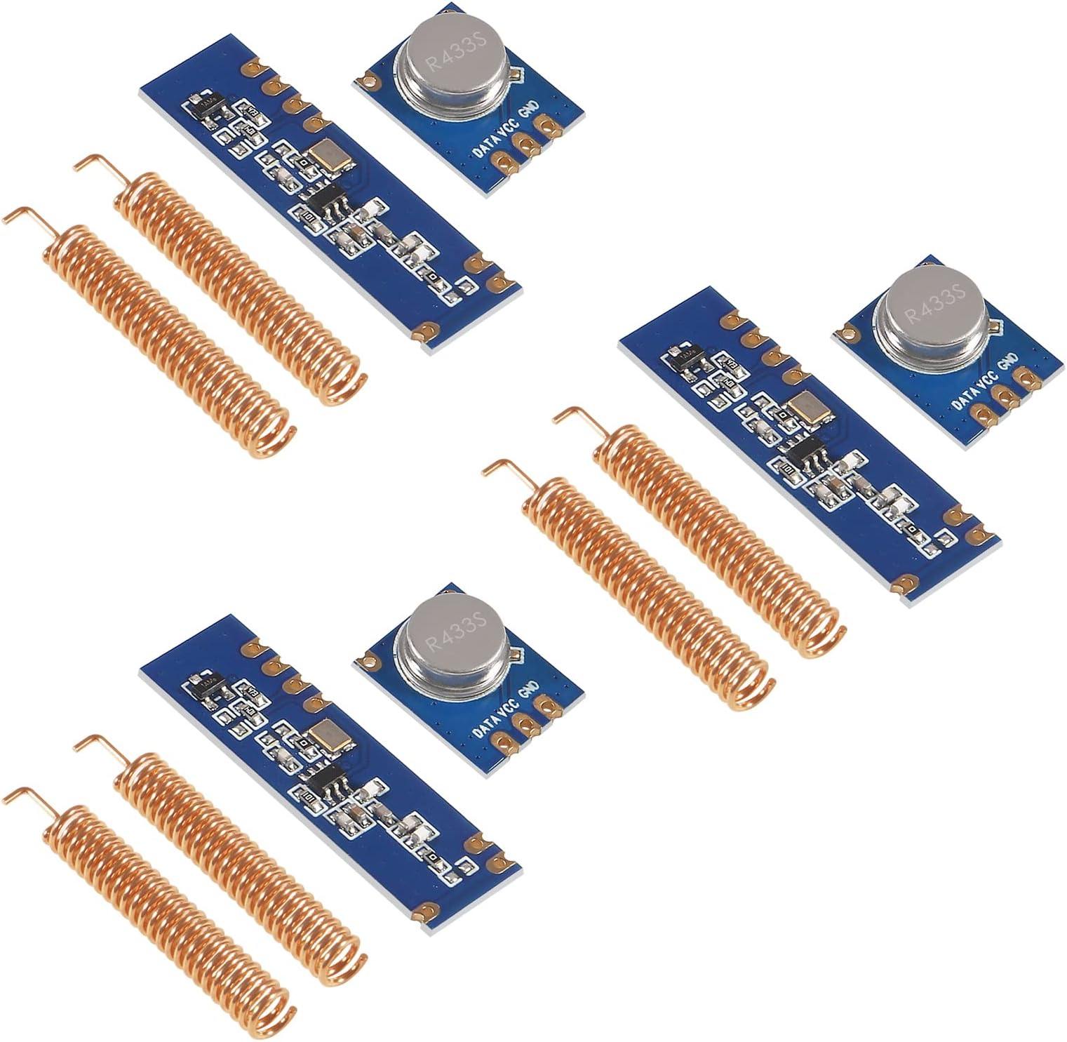 Amazon.com: Alinan 3Sets 433MHz Ask STX882 SRX882 Wireless Remote ...