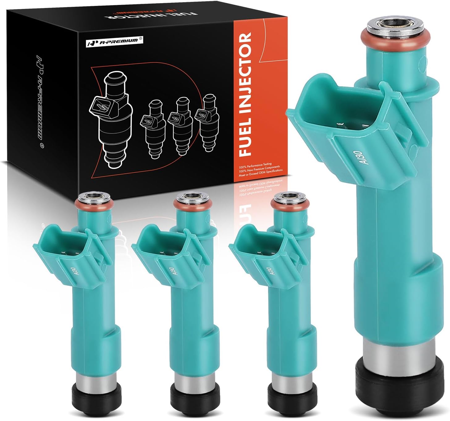 Amazon.com: A-Premium 4 Pcs Fuel Injectors 12 Holes Compatible with ...