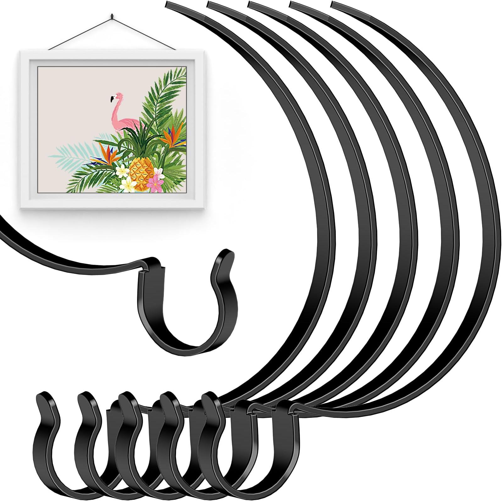 Lewufe Super Hooks Picture Hanger, Hang Art, Clock, Shelves, Mirrors ...