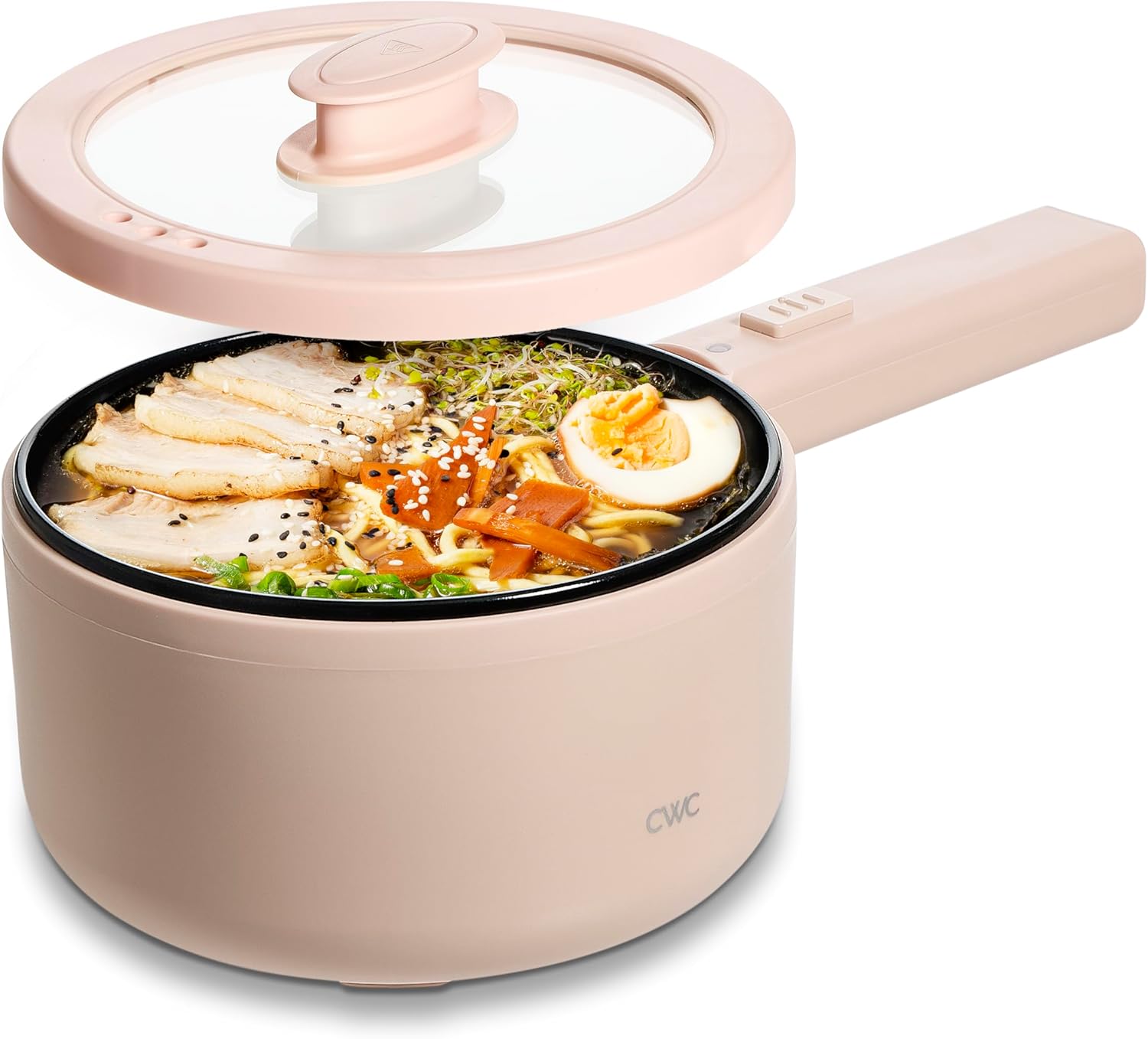 Amazon.com: COOK WITH COLOR Electric Hot Pot, 1.6L Mini Cooker, 700W ...