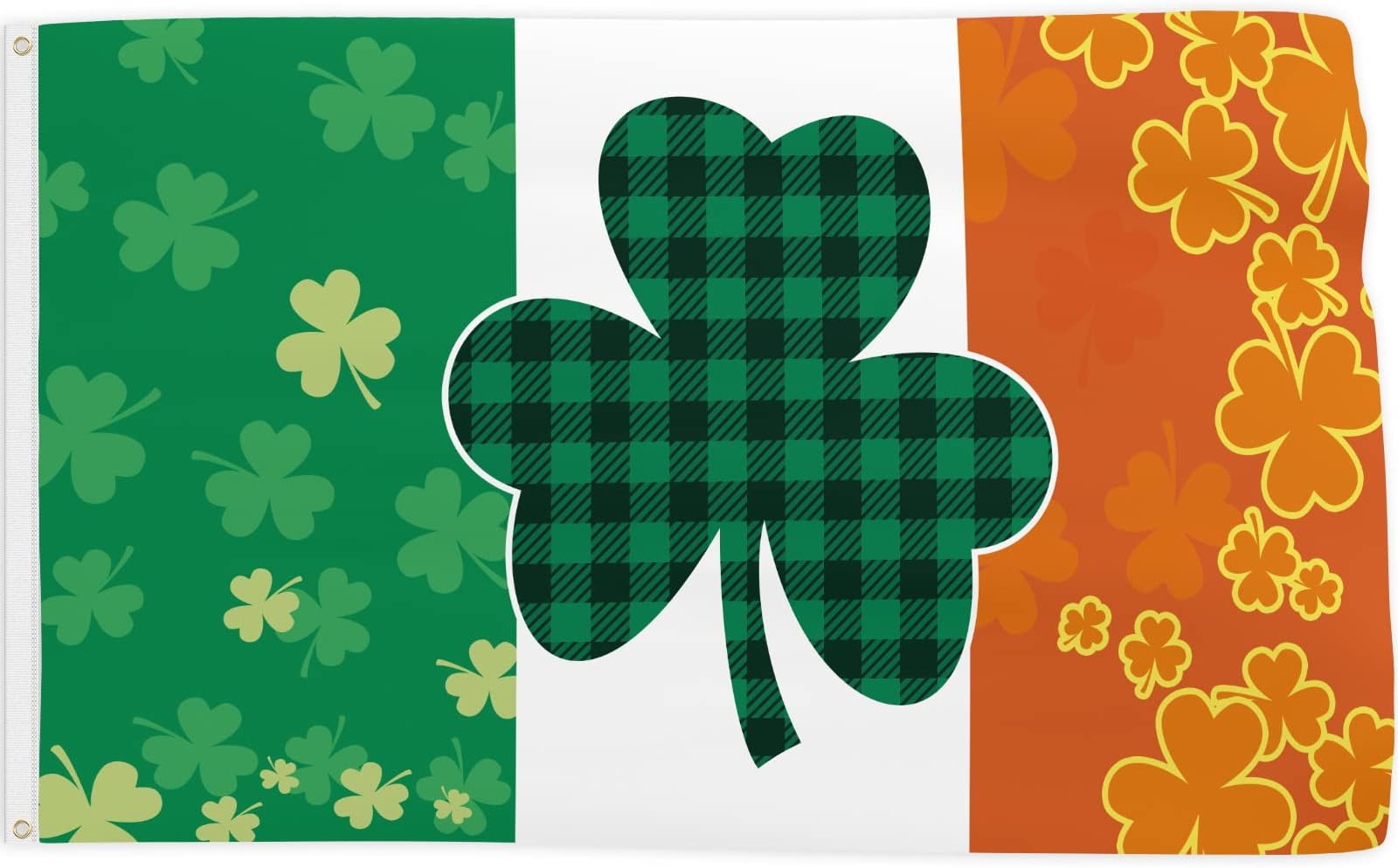 Amazon.com : St Patrick's Day Flags for Outside 3x5 Ft Double Sided ...
