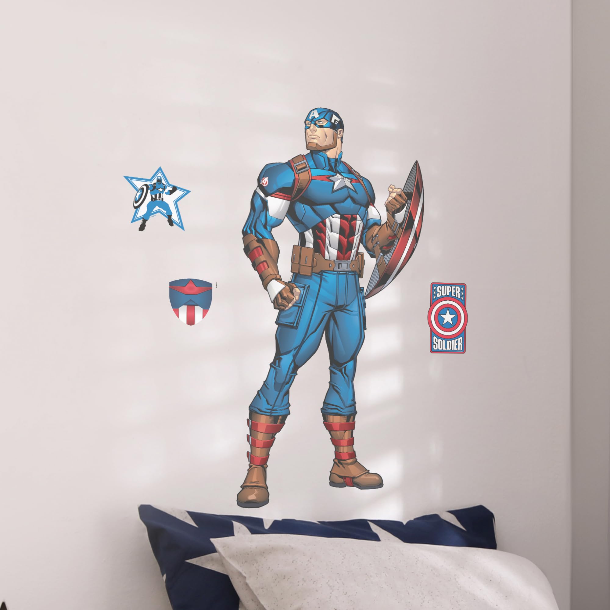 Calcomanías De Pared De Cómics De Marvel, Imágenes En Alta Resolución