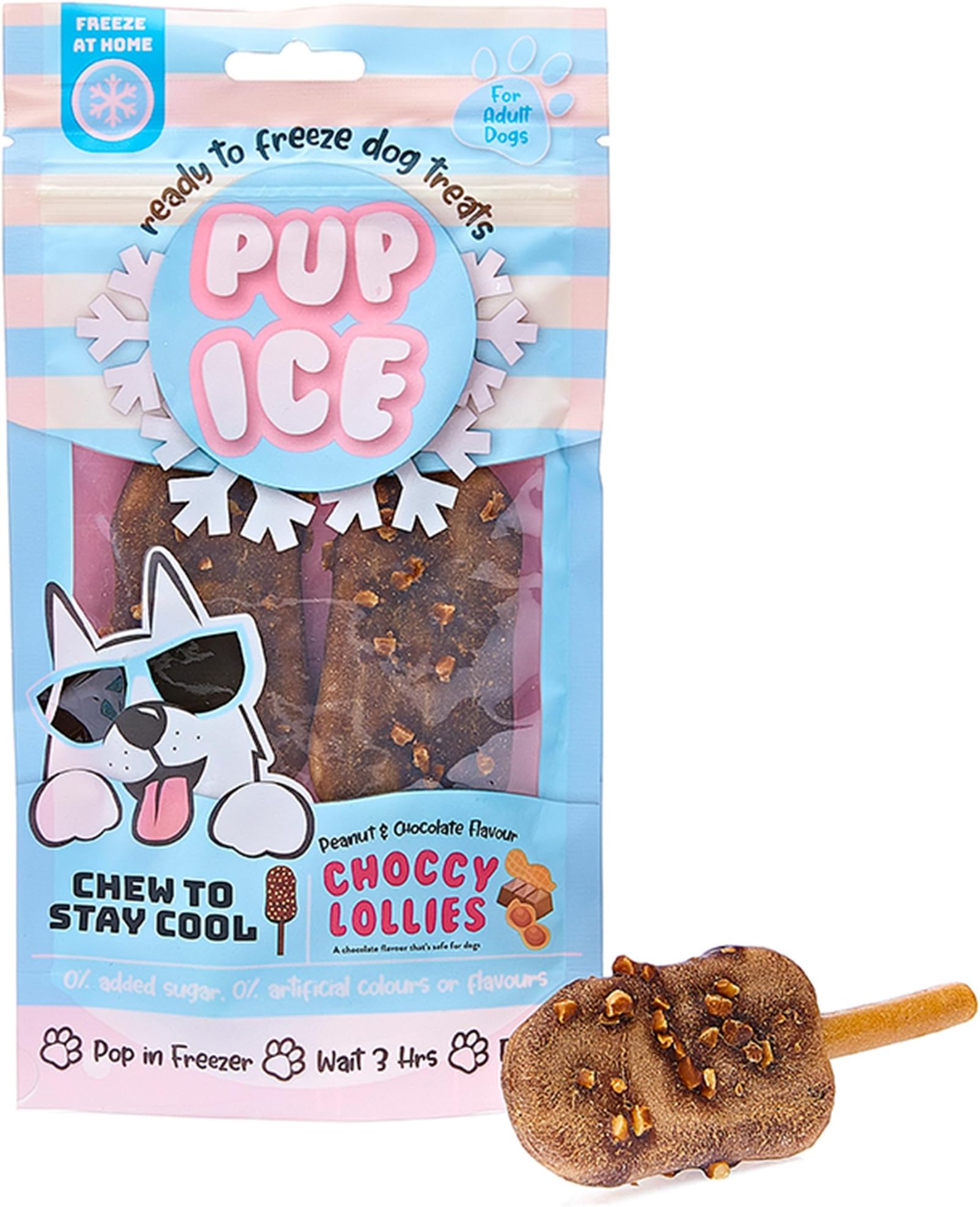 Amazon.com : SPOT Pup Ice- Ready to Freeze at Home Dog Treats-Edible ...