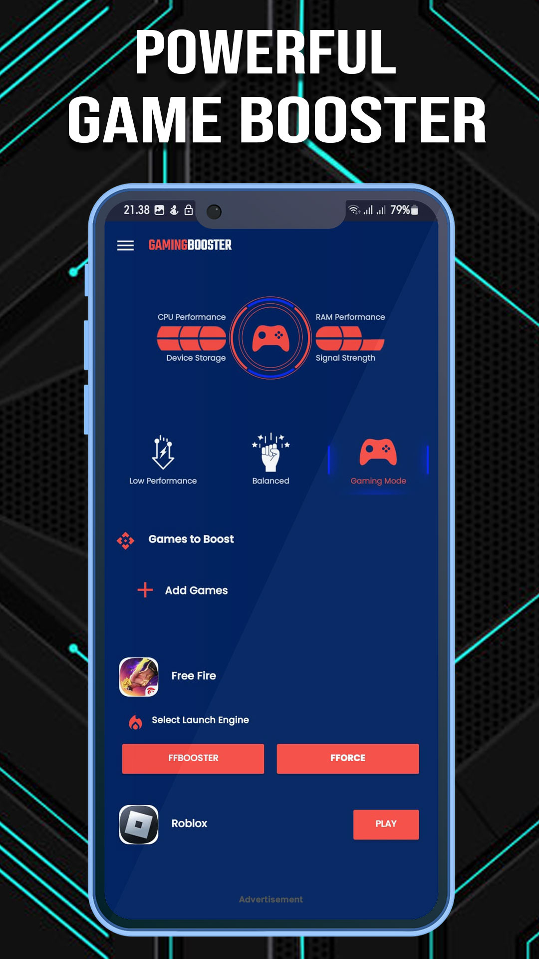Gaming Booster - Anti Lag - App on Amazon Appstore