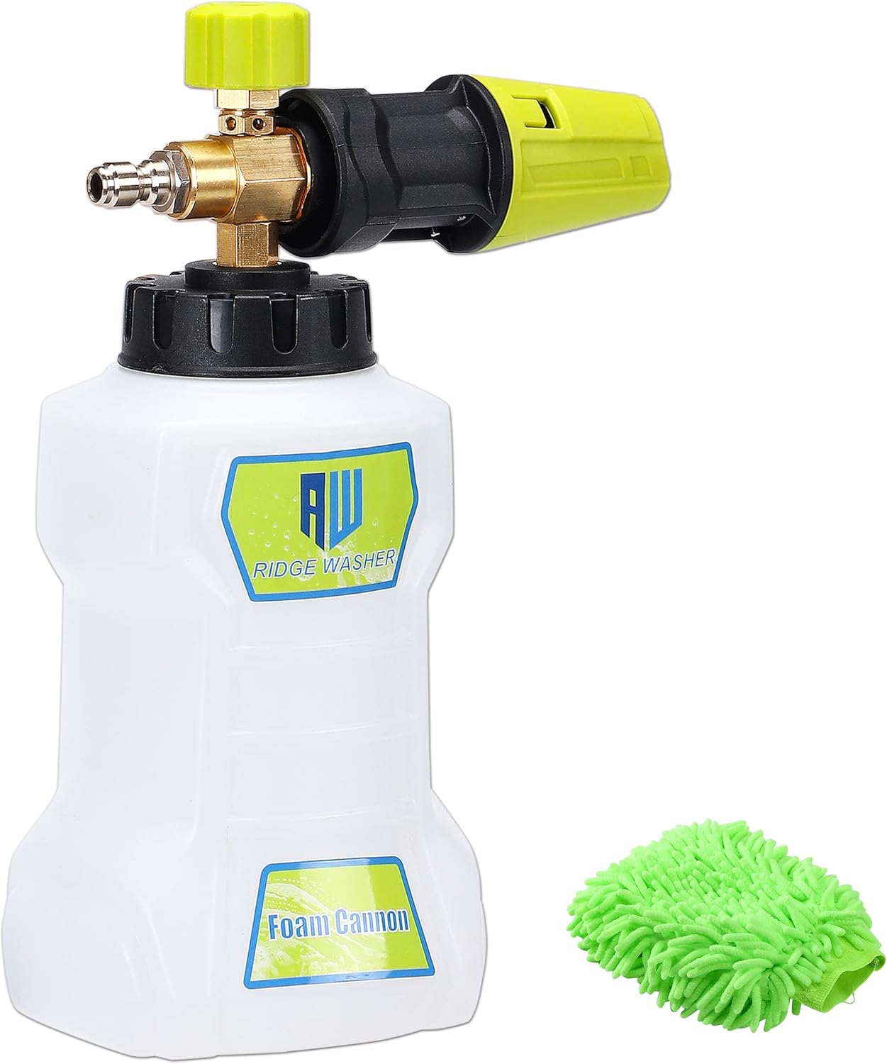Amazon.com: RIDGE WASHER Foam Cannon, Adjustable Pressure Washer Foam ...