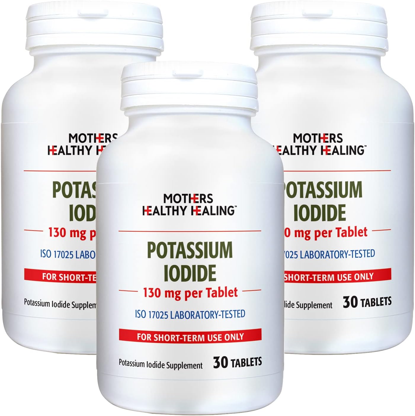 Amazon.com: Mothers Healthy Healing Potassium Iodide 130 mg KI ...
