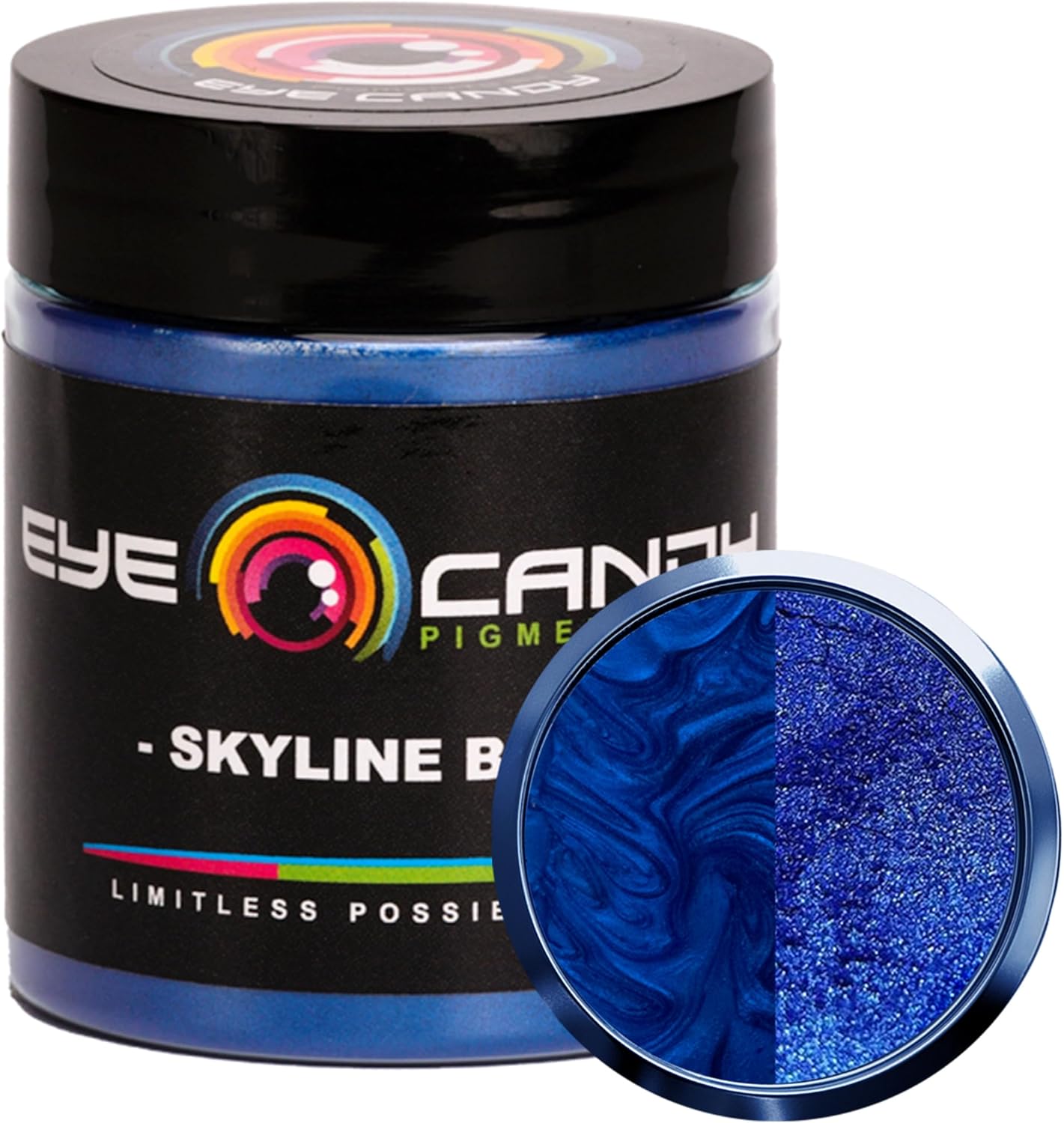 Amazon.com: Eye Candy Pigments Premium Blue Mica Powder - Skyline Blue ...