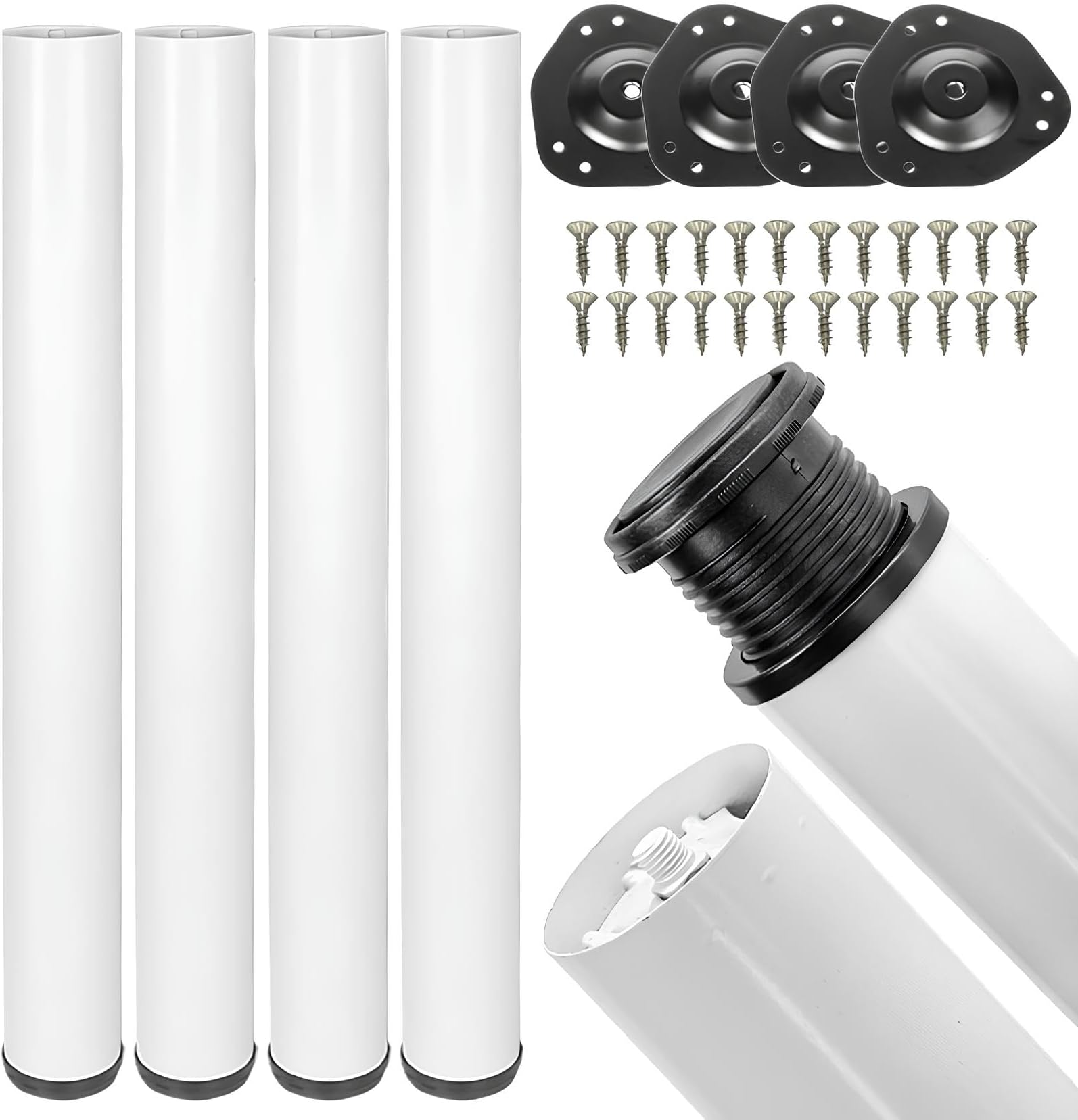 IKEA ADILS leg white : Amazon.co.uk: Home & Kitchen