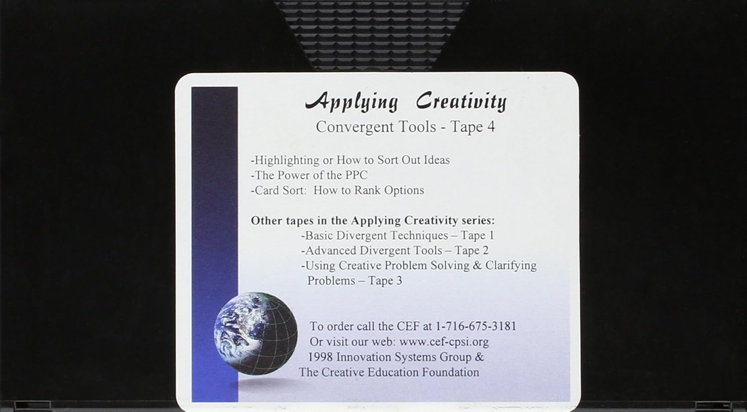 Amazon.com: Applying Creativity Video4-Convergent Tools : Movies & TV