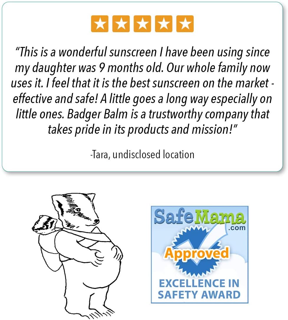 Tejón bebé Protector Solar Crema all Natural y Orgánico Certificado ...