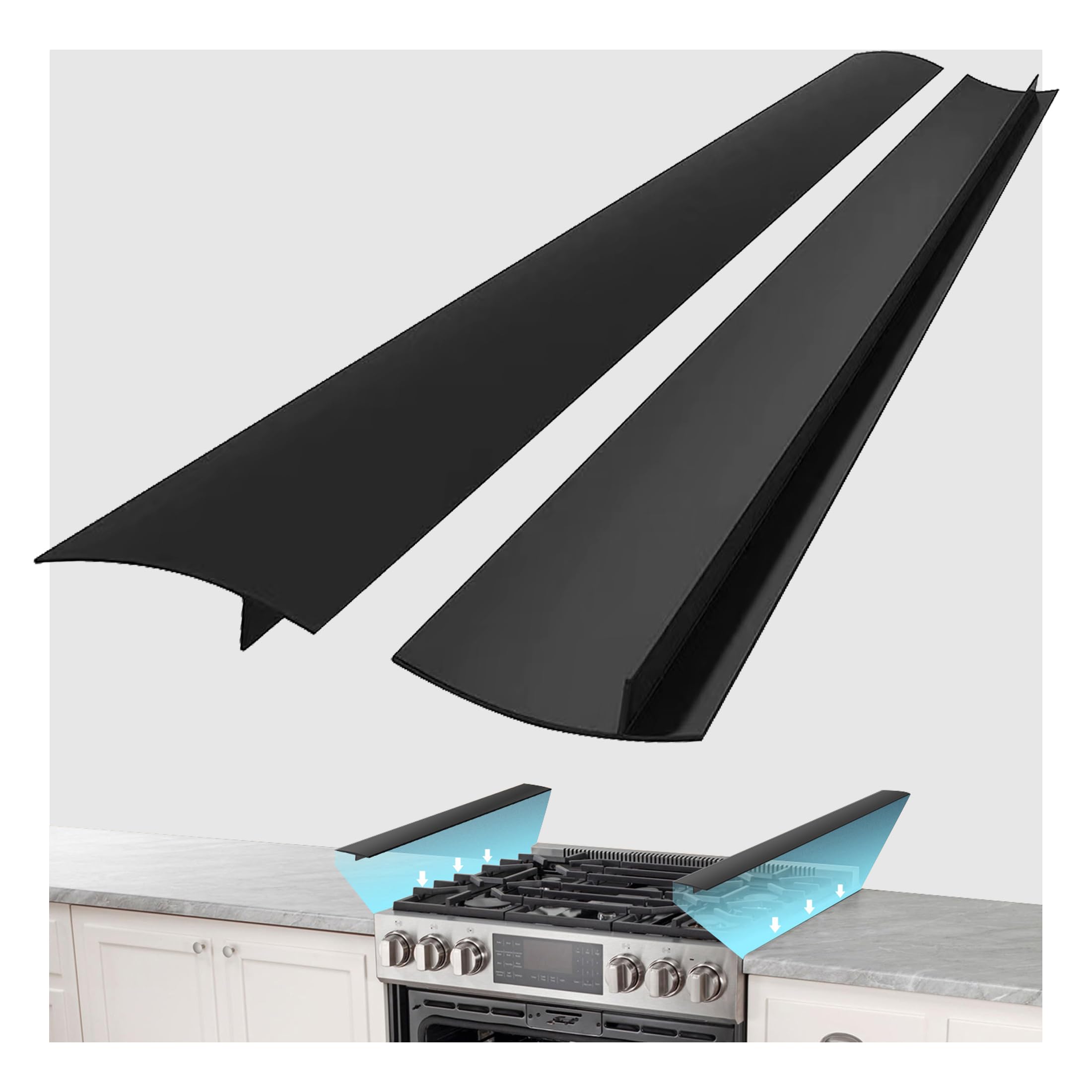 Amazon.com: stove gap covers for gas stove top Heat Resistant stove ...