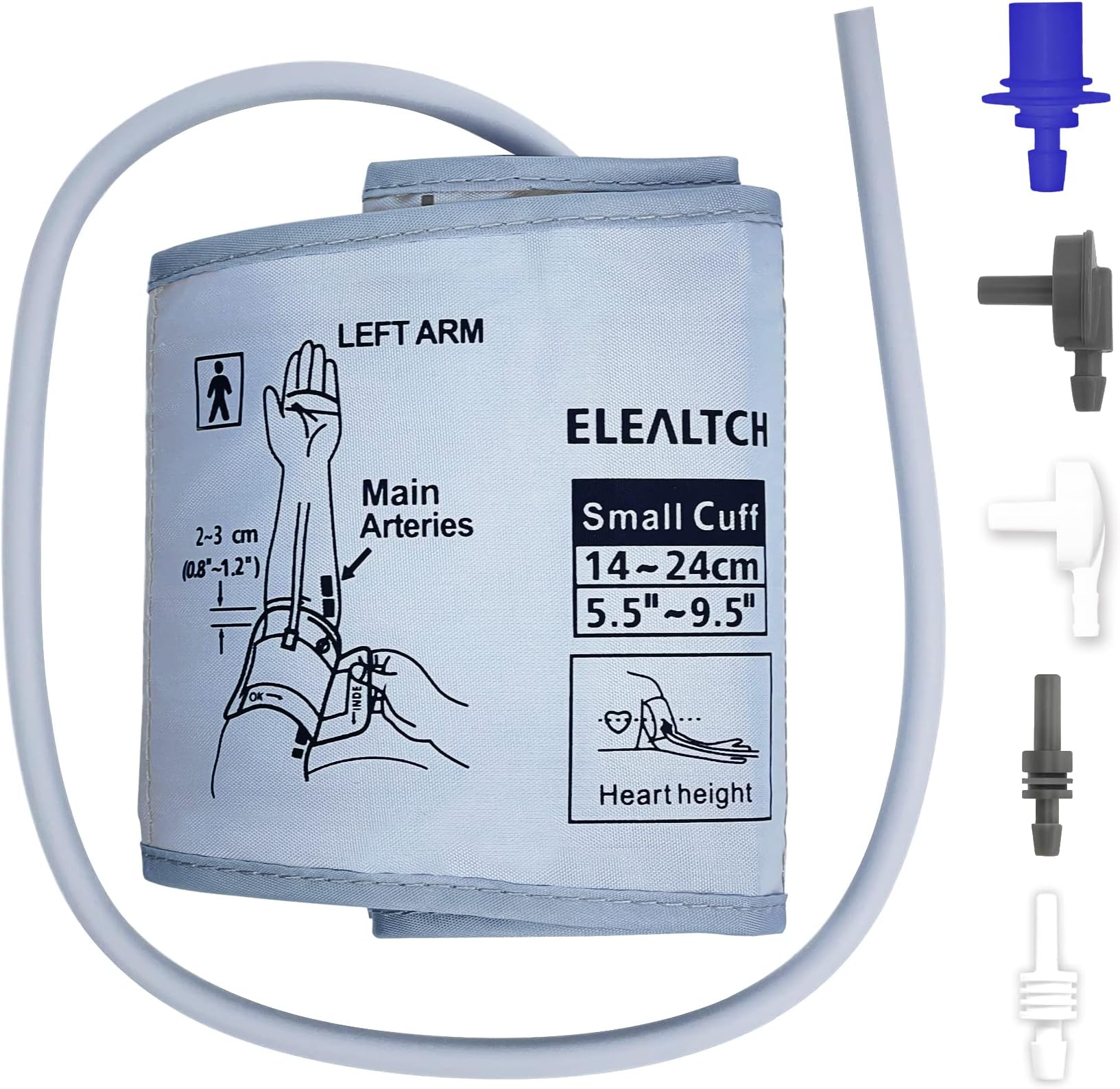 Amazon.com: Omron Small Blood Pressure Monitor Cuff (17-22 cm) : Health ...