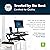 Buy VariDesk Cube Plus 40 by Vari – Two-Tier Cubicle Standing Desk ...