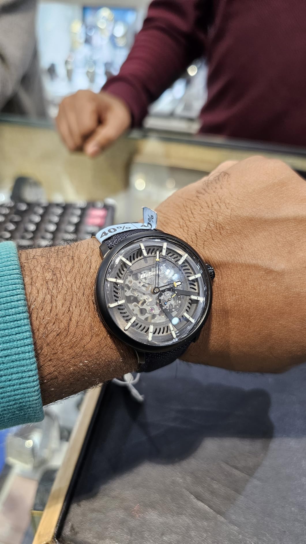 Titan Octane-Aerobatics Collection Analog Black Dial Men's Watch ...