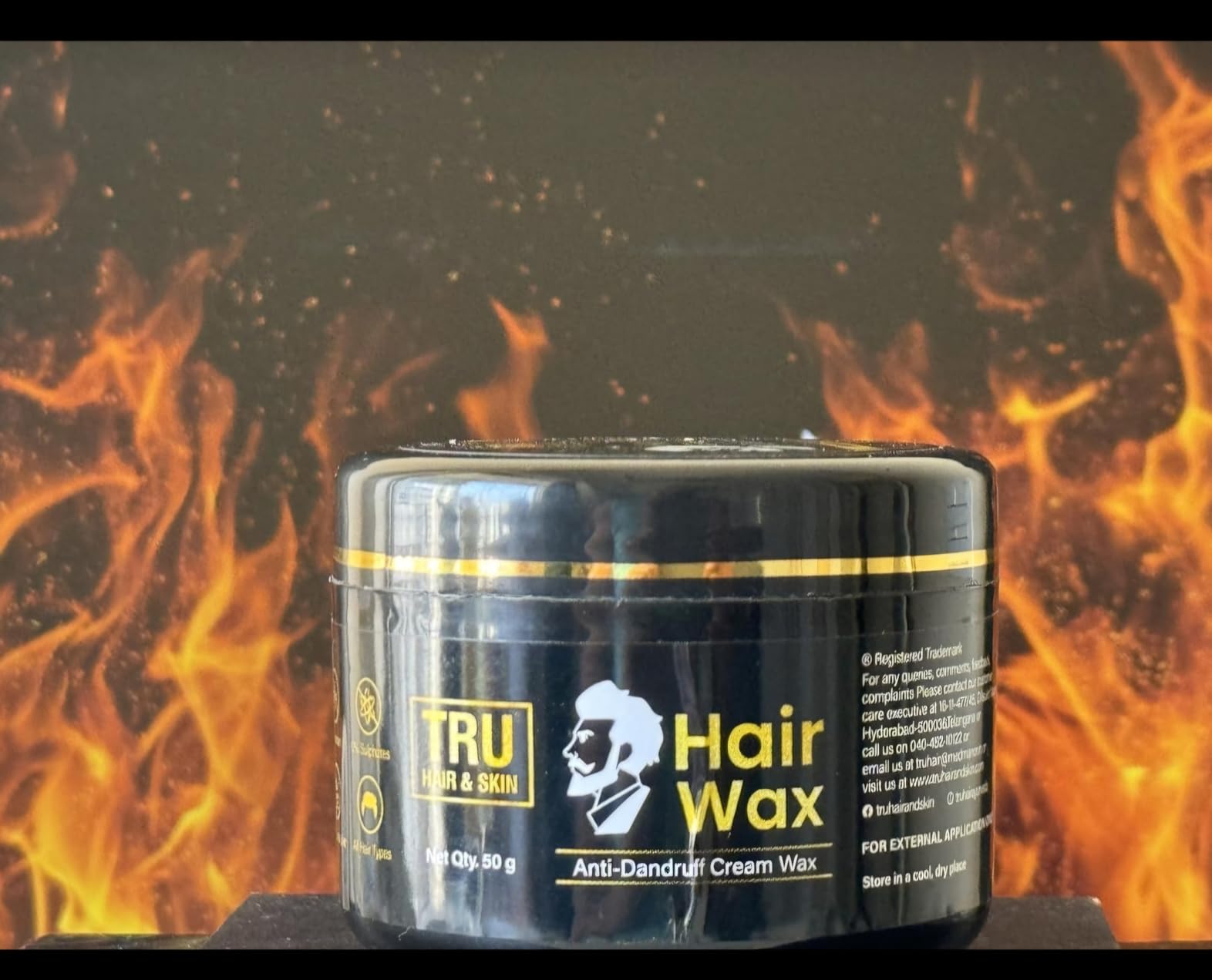 TRU HAIR & SKIN Hair Wax Cream For Men | Easy to Spread and Strong Hold ...