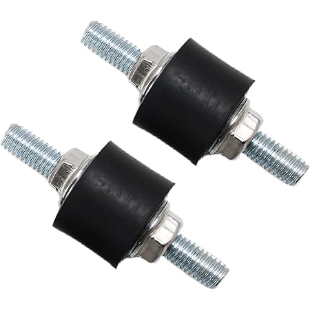 Amazon.com: M6x18mm Rubber Studs Shock Absorber Anti-Vibration Isolator ...