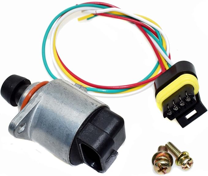 Amazon.com: IDLE AIR CONTROL VALVE IAC With Pigtail Connector for Chevy ...