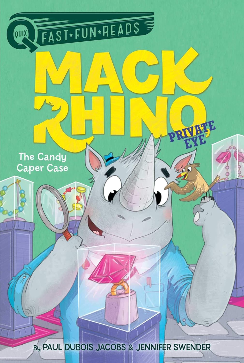 Amazon.com: The Candy Caper Case: A QUIX Book (Mack Rhino, Private Eye ...