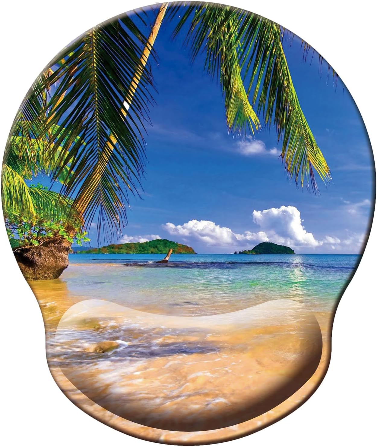 Amazon.com: Mouse Pad with Wrist Support, Ergonomic Mouse Pad with ...