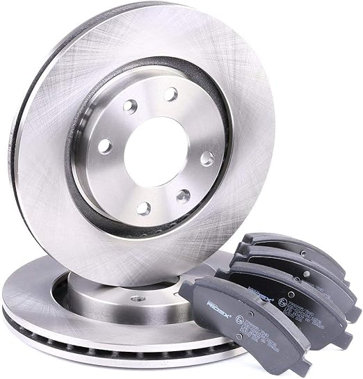 RIDEX 3405B0014 Kit dischi e pastiglie Assale anteriore con bulloni ...