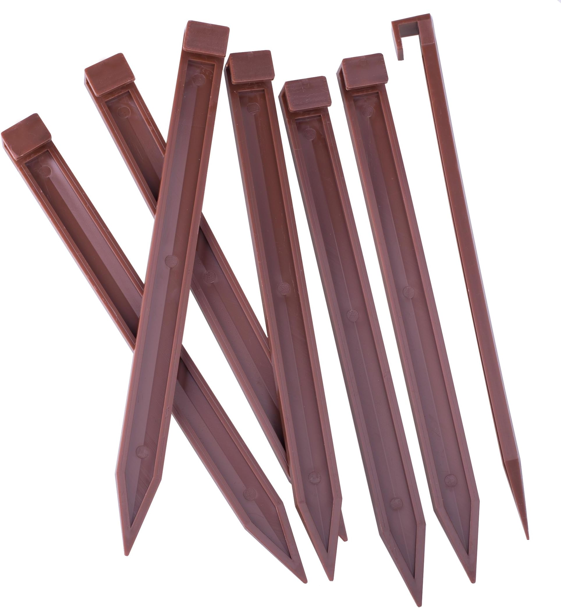 Amazon.com : Landscape Edging Spikes, 30 Pcs 10 Inch Garden Stakes ...