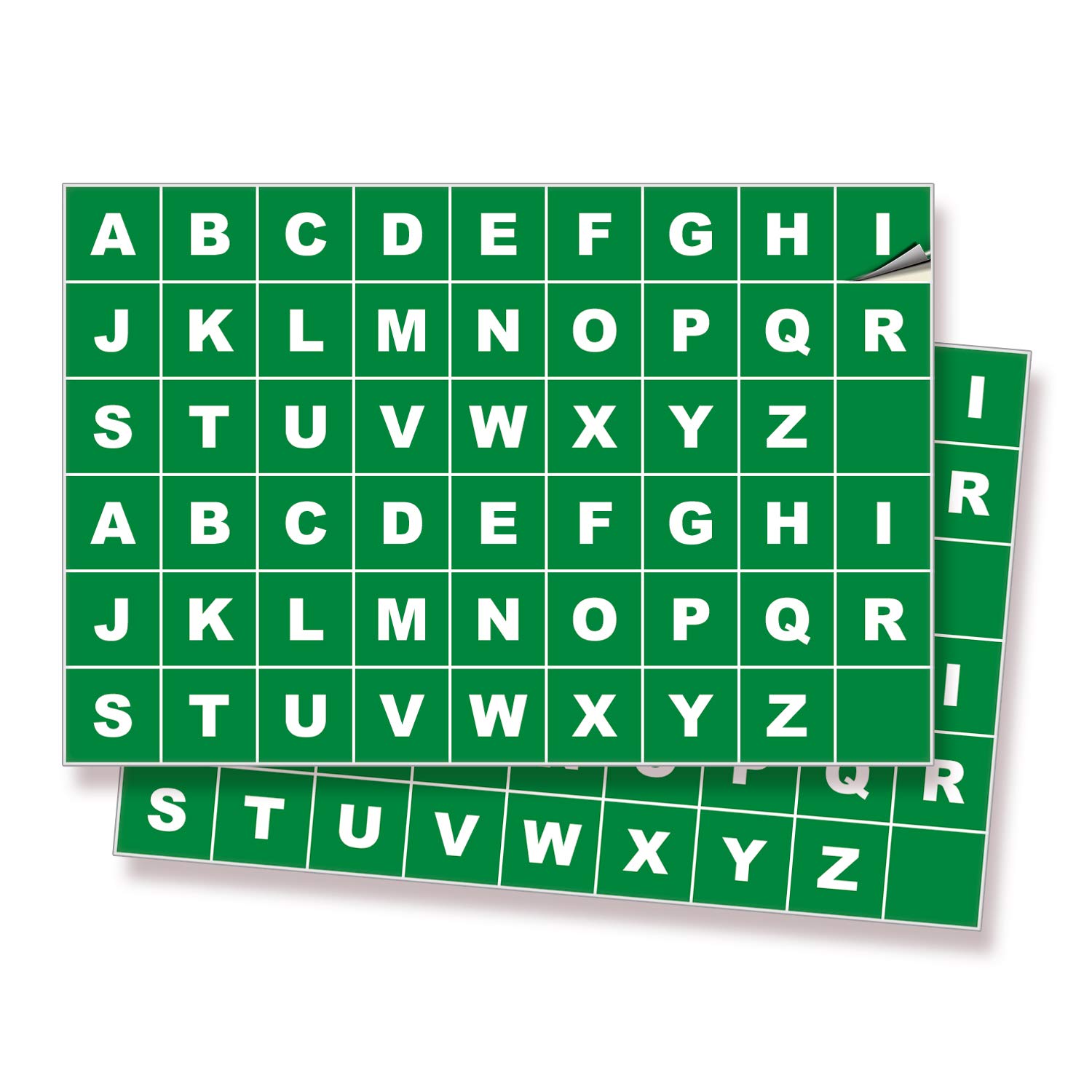 Snapklik.com : iSYFIX Letters Vinyl Stickers - A To Z, 1-inch, 4 Sets ...