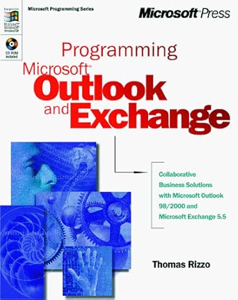 Programming Microsoft Outlook and Microsoft Exchange: Rizzo, Thomas: Amazon.com: Books