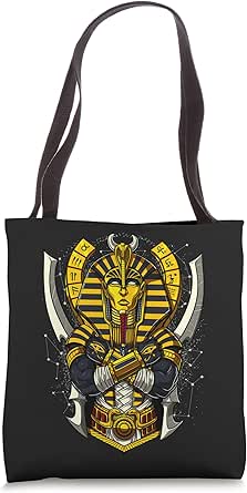 Amazon.com: Ancient Egyptian Pharaoh Tutankhamun Ancient King Tut Retro ...