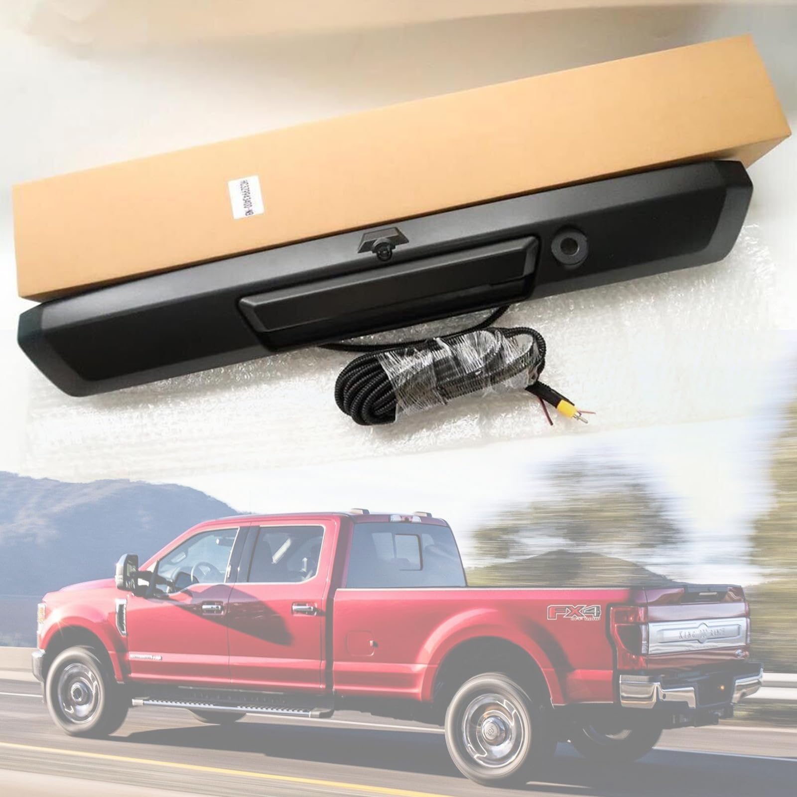 Amazon.com: Tailgate Handle with Backup Camera for 2017-2022 Ford F250 ...