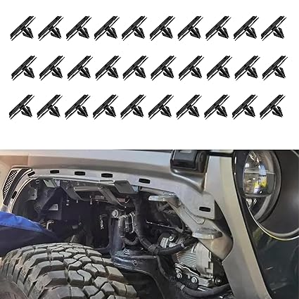 HAOBO 30PCS Fender Flare & Rocker Moulding Clip, Fender Clips ...