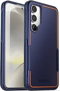 Amazon.com: Poetic Neon Case for Galaxy S24 6.2", Dual Layer Rugged ...