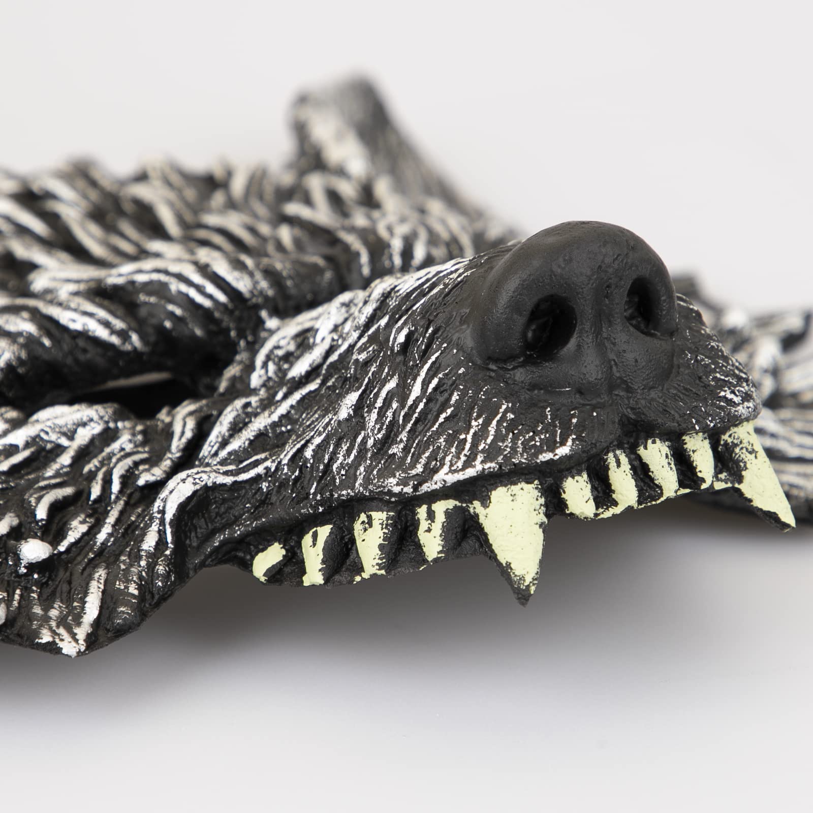 Snapklik.com : Stegosaurus 3D Scary Werewolf Mask - Soft Gray Wolf ...