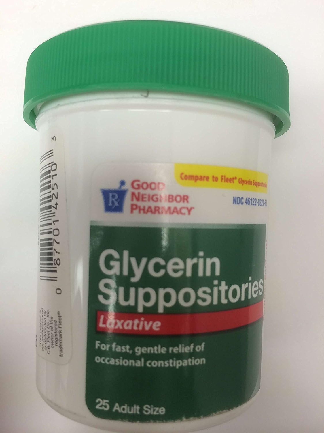 Amazon.com: Glycerin Suppositories Laxative for Adults 25 Ct (2 ...