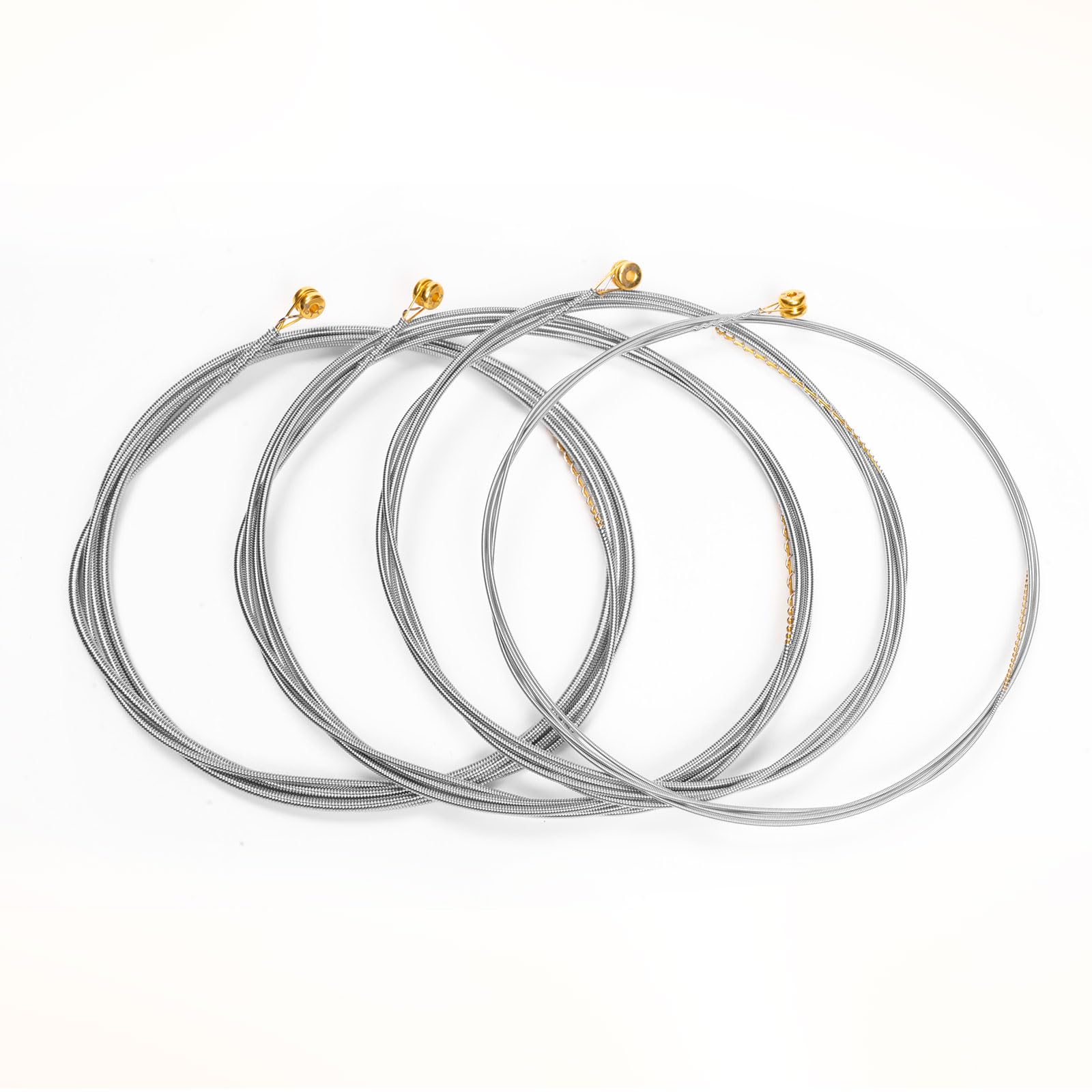 Snapklik.com : Alice Bass Guitar String 4 Strings Set, Hexagonal Core