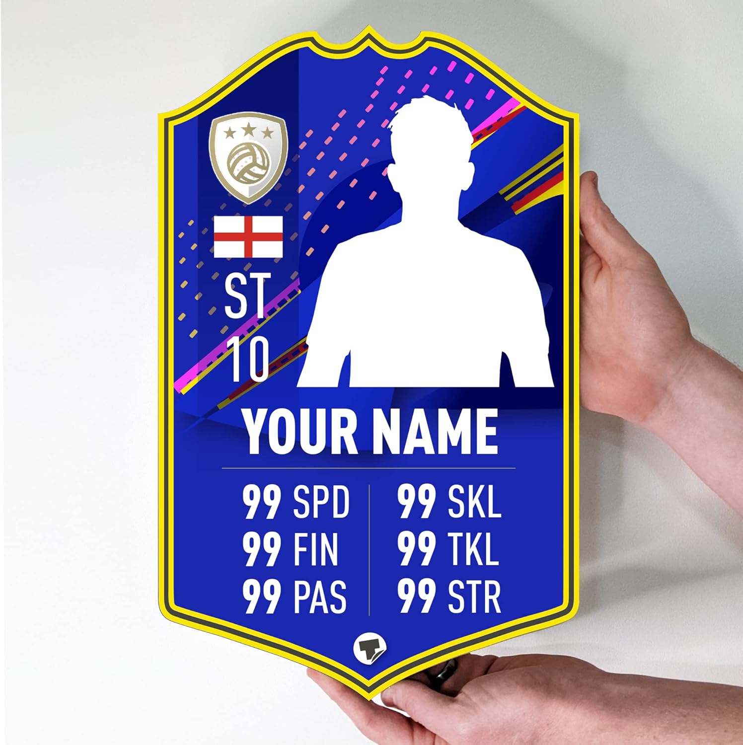 Beautiful Game Personalised Football Cards Make Your Own Customised ...