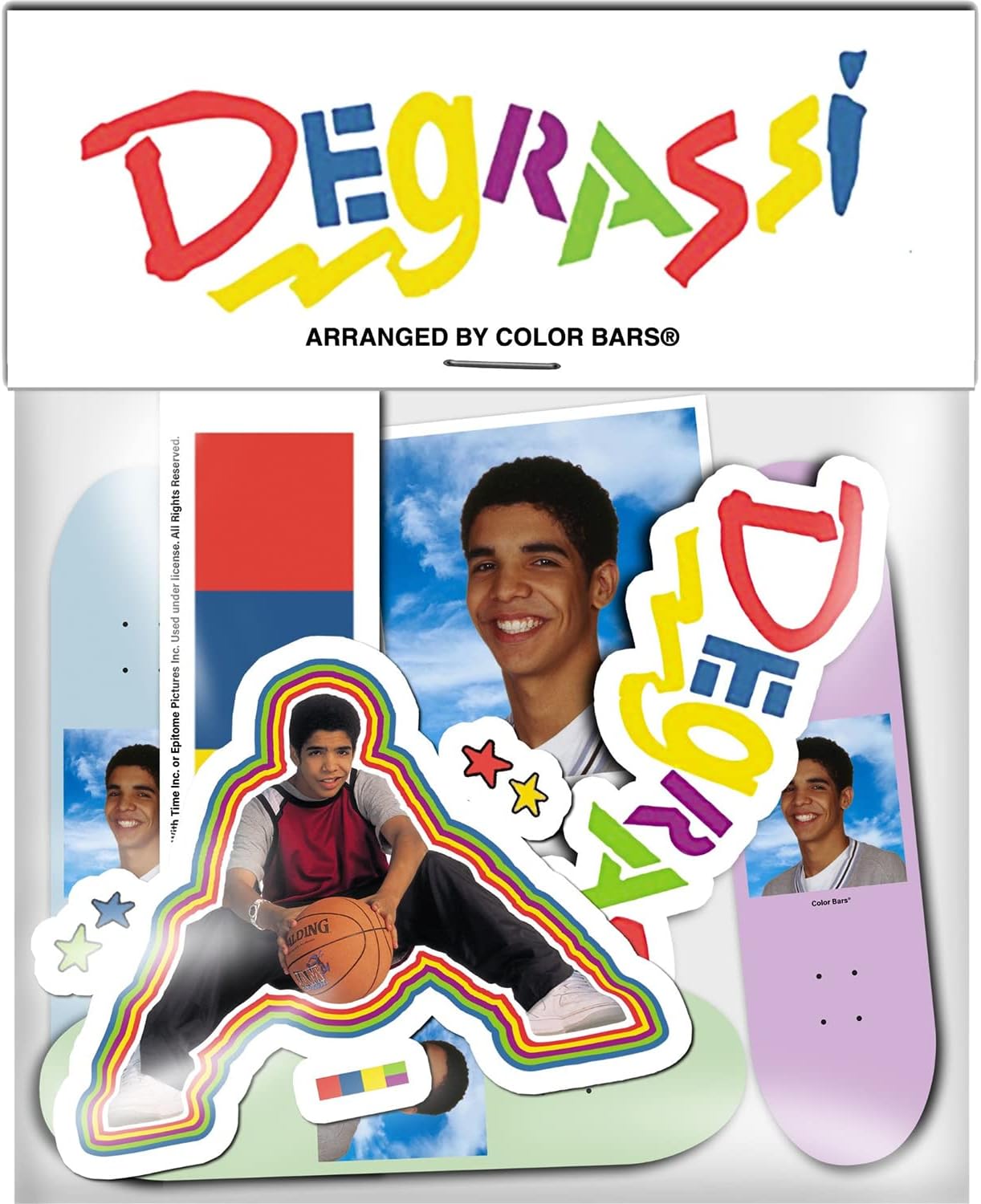 Amazon.com: Color Bars Degrassi Assorted Decals Pack : Automotive
