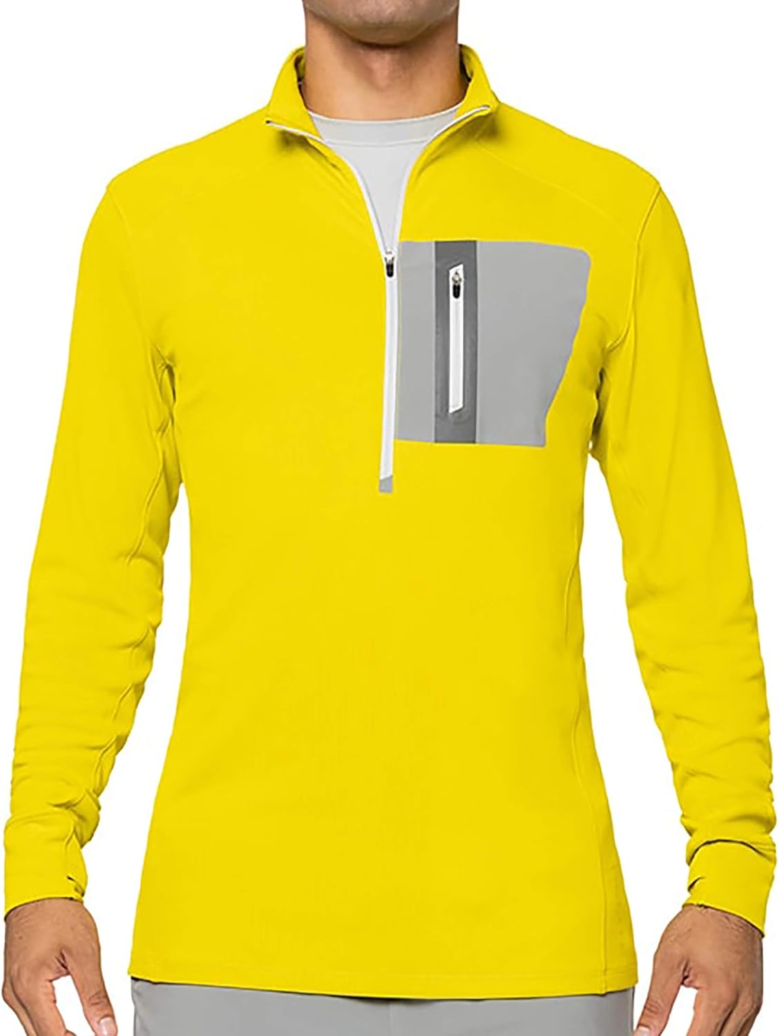 GoLite Men's Replay 1/2 Zip Active Pullover, Citron, S at Amazon Men’s ...