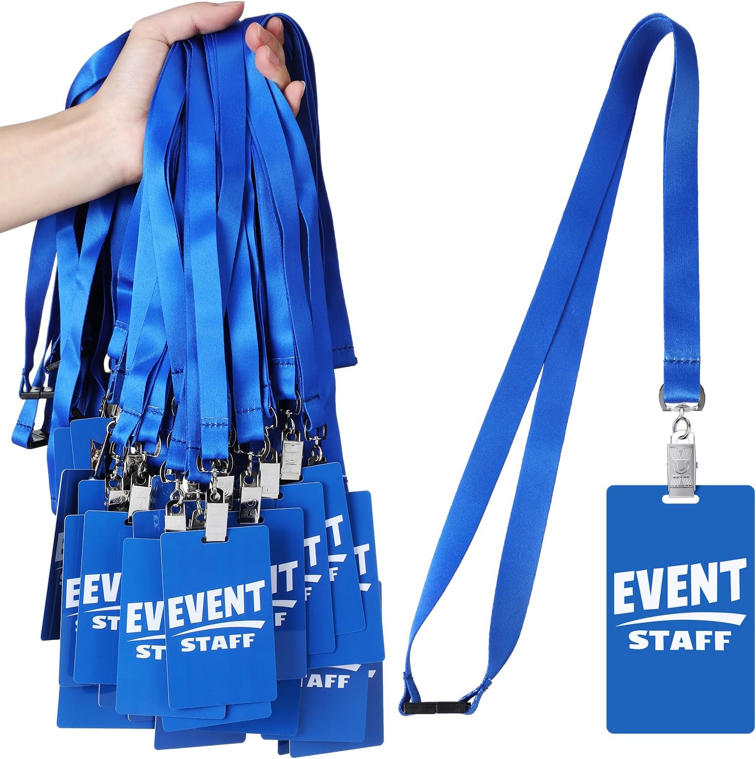Amazon.com : 25Pcs Event Staff Lanyard, Lanyard with ID Holder ...