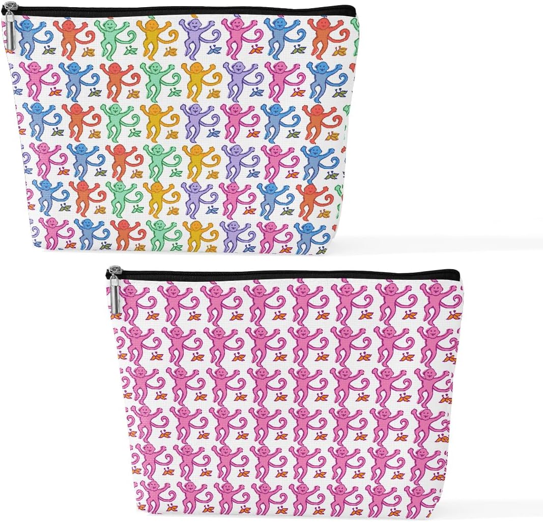 Amazon.com : 2 Pieces Preppy Stuff Preppy Makeup Bag Preppy Gifts for ...