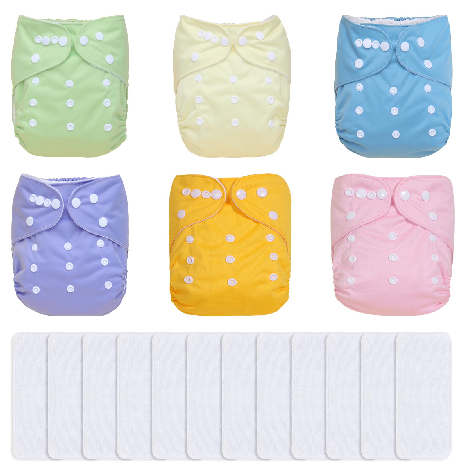 5 Best Cloth Diapers For Newborns | 12 Layers Of Pure Cotton