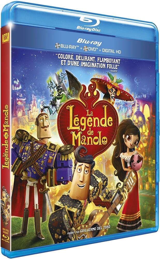 Amazon: La Légende de Manolo [Combo Blu-Ray + DVD]: DVD et Blu-ray: Disney