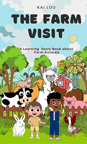 Amazon.com: The Farm Visit, Animal Picture Book for Kids Ages 3-6, Farm ...