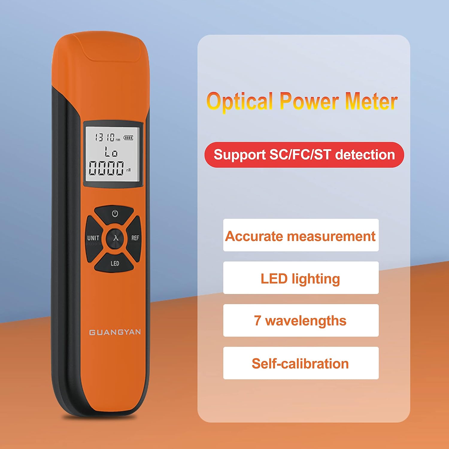 Rechargeable Fiber Light Meter for Testing 7 Nepal | Ubuy