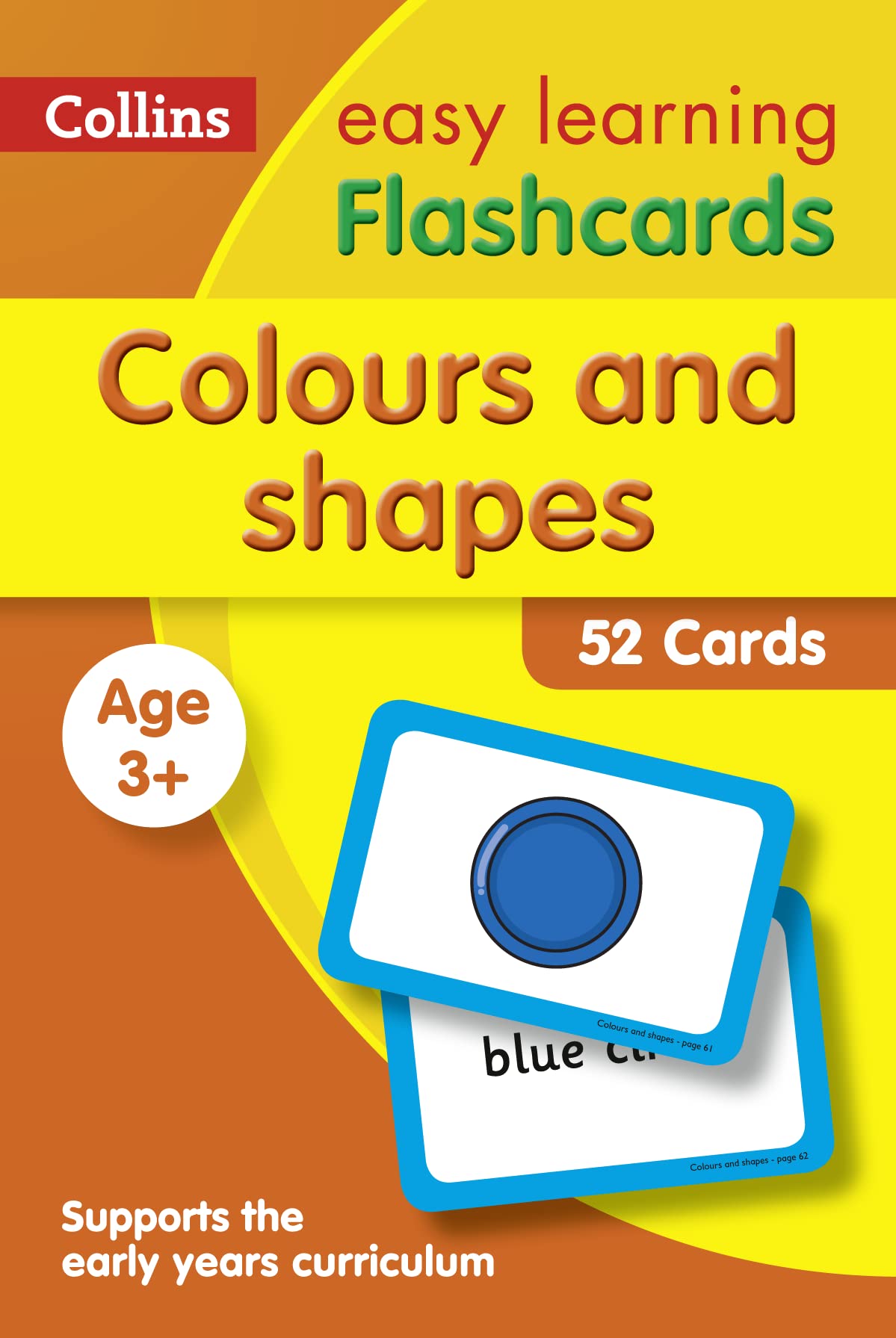 Colours and Shapes Flashcards: Ideal for home learning (Collins Easy ...