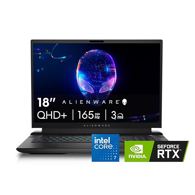 Amazon.in: Buy Alienware M18 Gaming Laptop - 18-inch QHD+ 165Hz 3ms ...