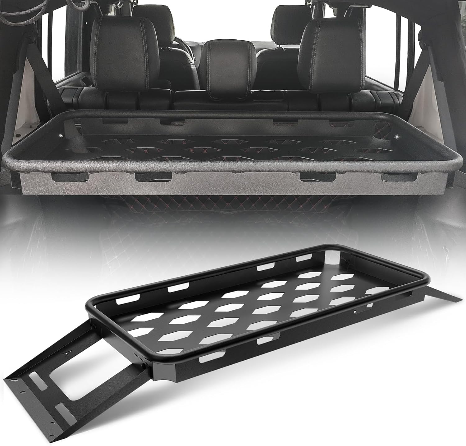 Amazon.com: YZONA Rear Trunk Interior Cargo Storage Basket Compatible ...