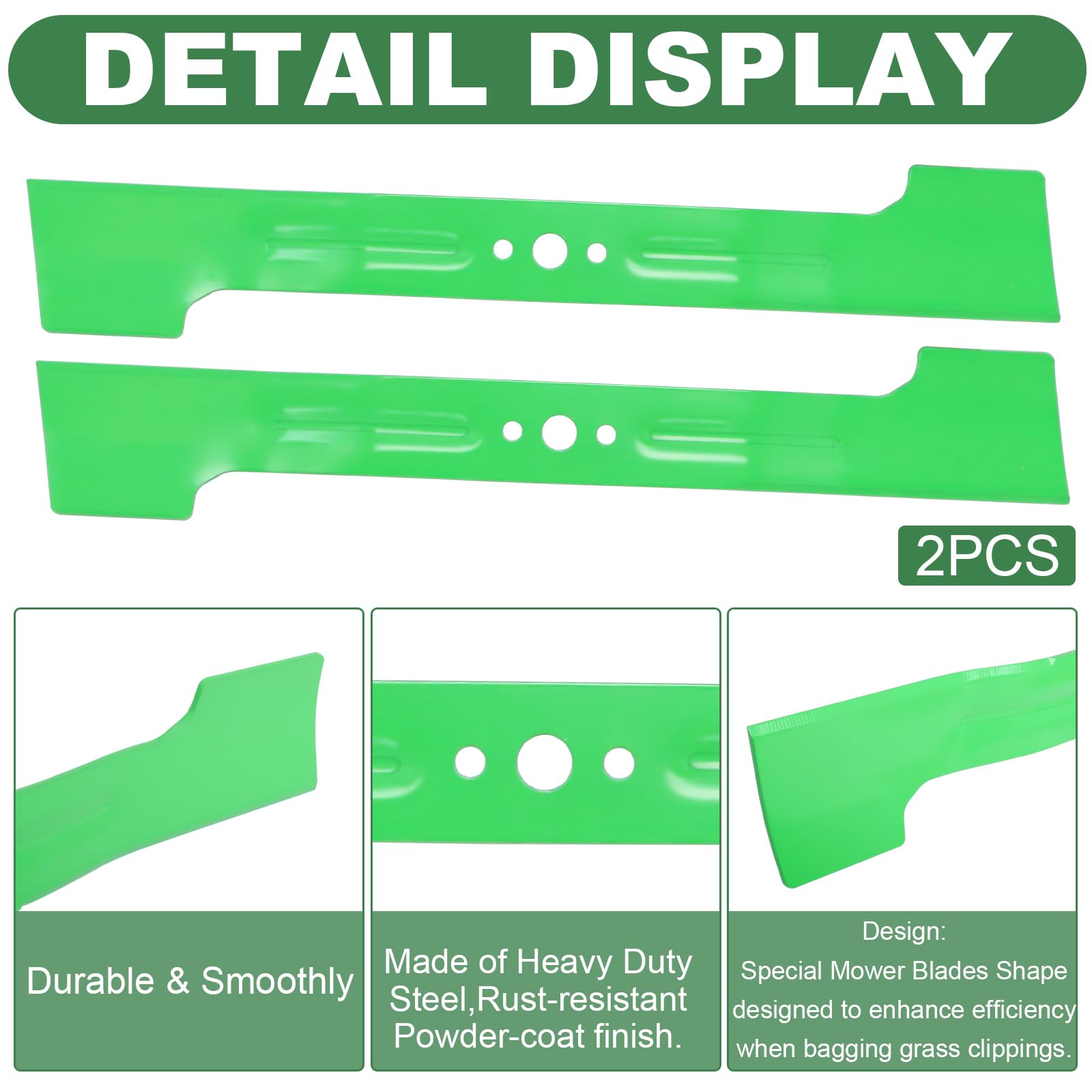 Snapklik.com : Ketofa AB2101 21-Inch Mower Mulching Blades For EGO 56V ...