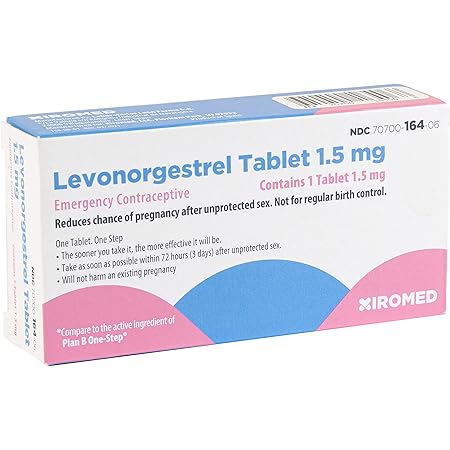 Amazon.com: My Way Emergency Contraceptive 1 Tablet Each (6) : Health ...
